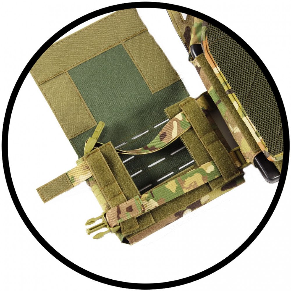 Side Armour Pouch (x2) "Fantom" A-Tacs FG Raid Gear & MBC - Airsoft Zone UK